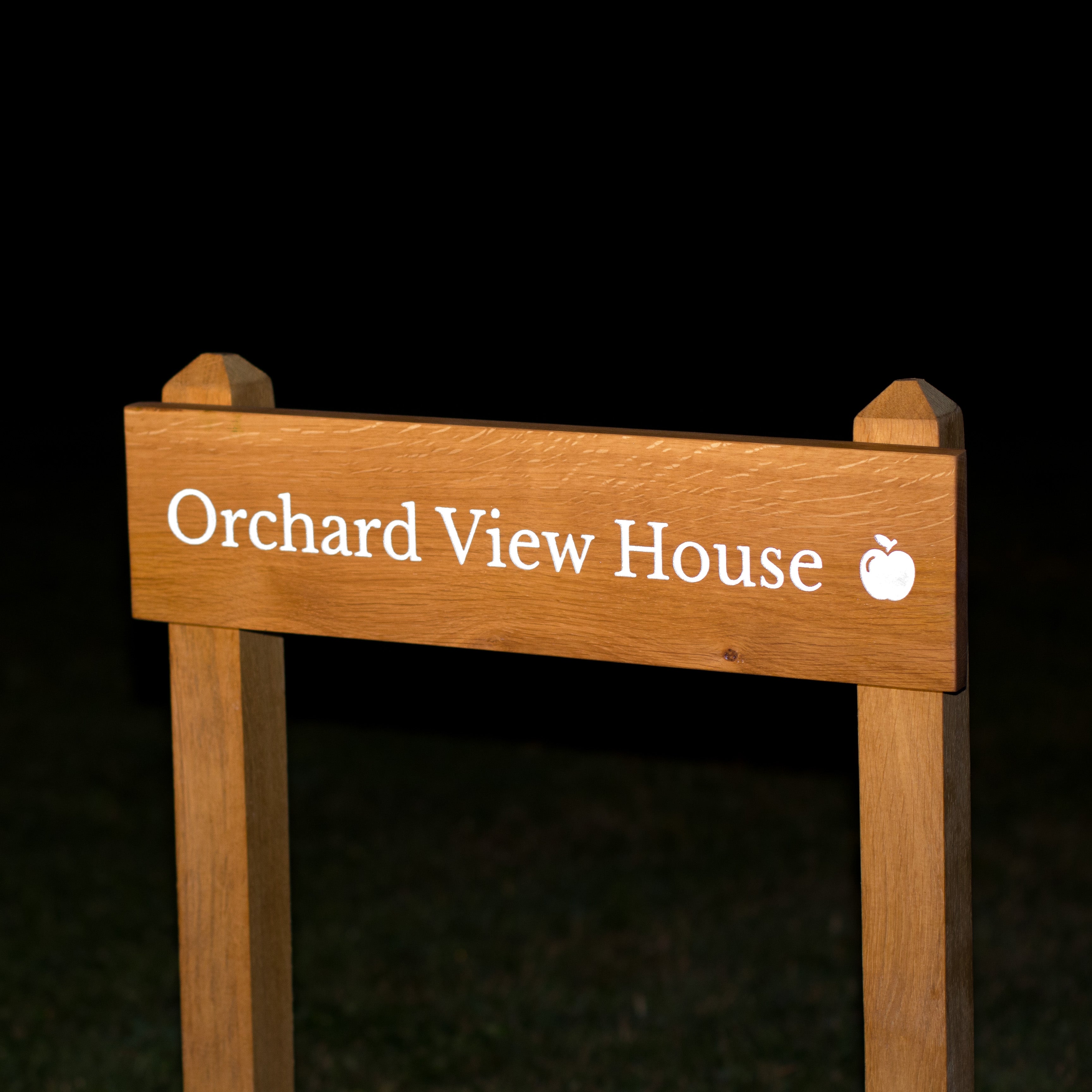 Private Land Signs | Personalised Wooden Signs by Grain Designs