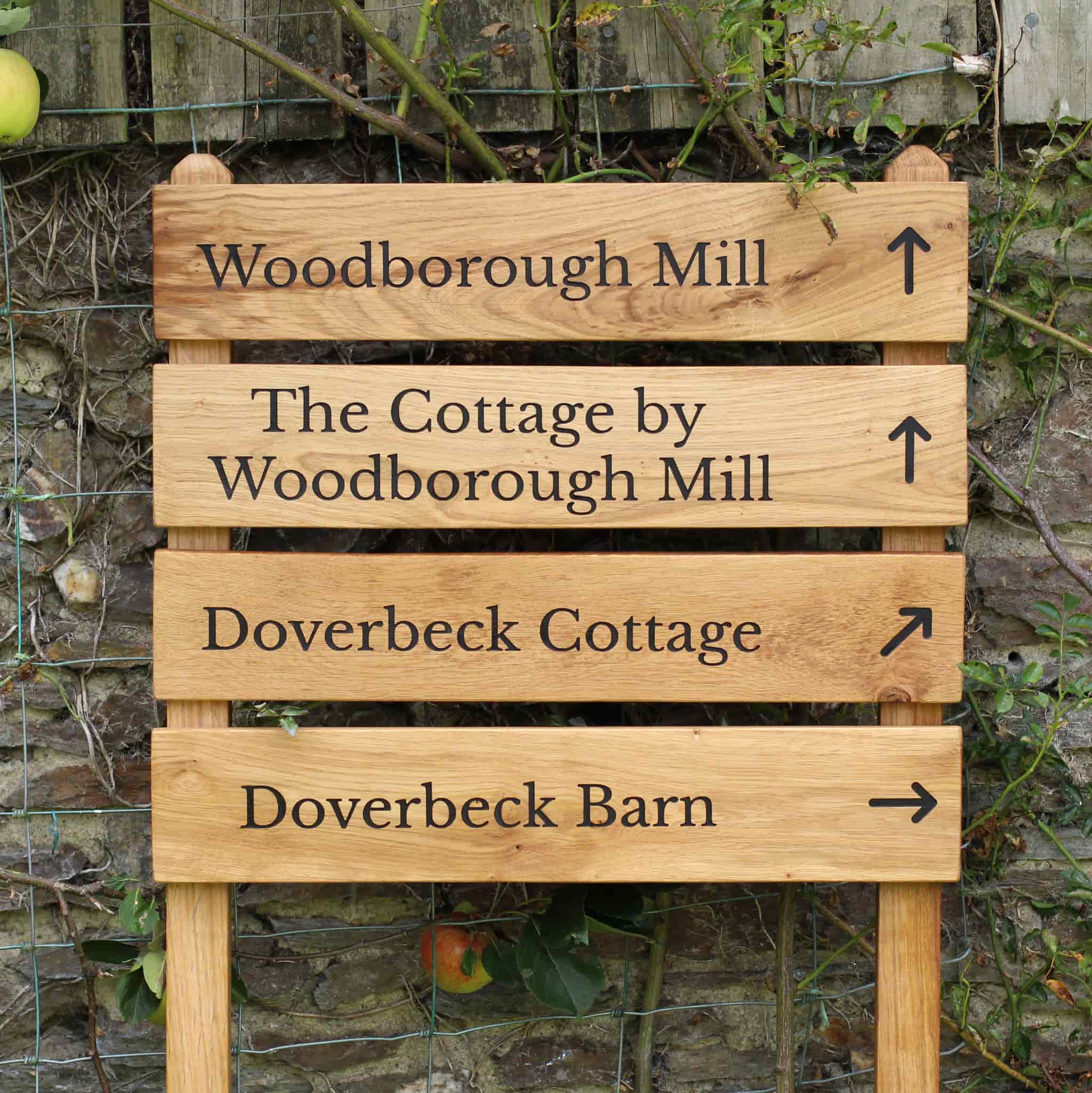 Wooden Tiered Signage | Grain Designs
